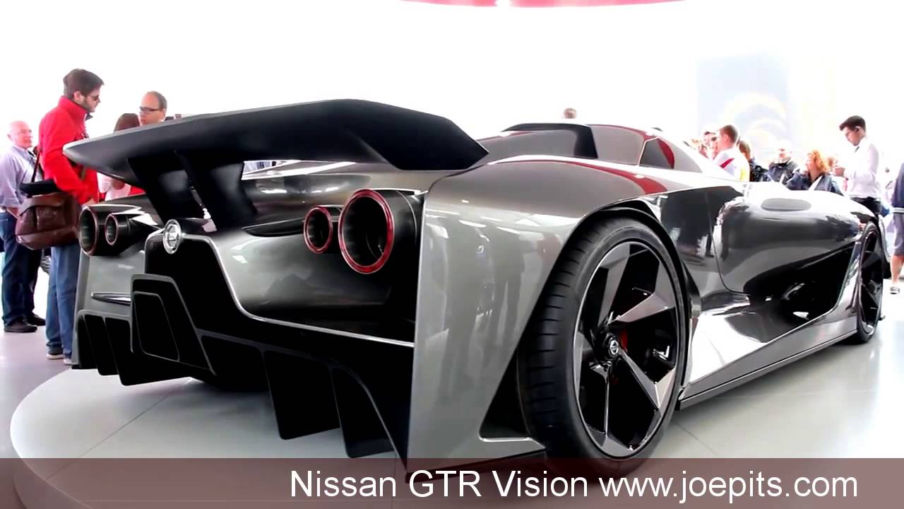 Nissan GTR Vision Concept - YouTube