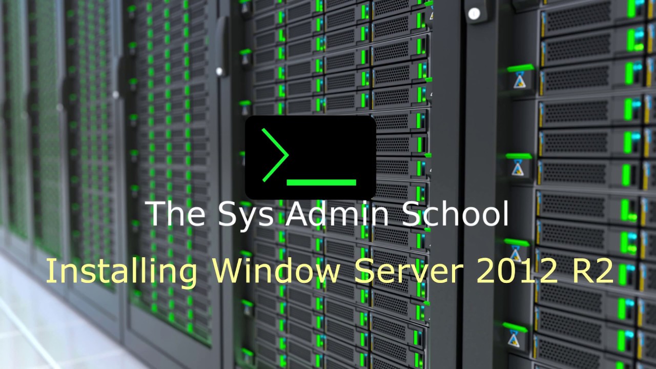 Installing Windows Server 2012 R2 - YouTube