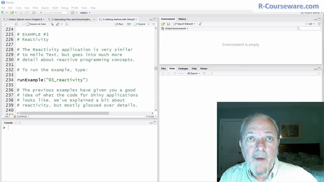 Create Interactive Web Applications with the R Shiny Package - YouTube