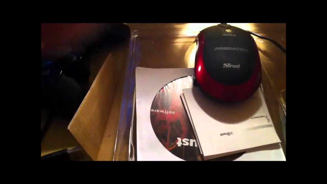 Trust GM-4200 "Predator" Gaming Mouse Unboxing - YouTube