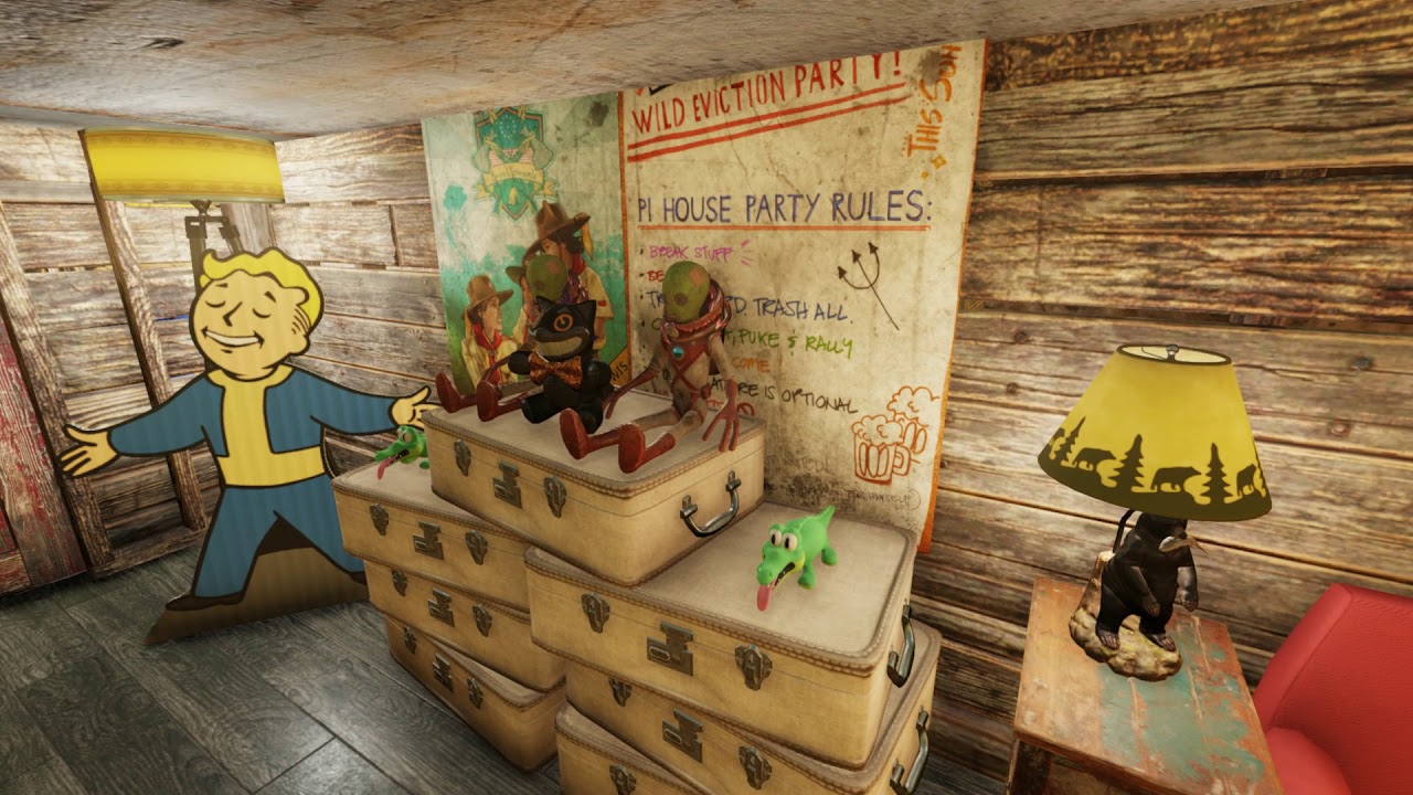 Fallout 76 C.A.M.P Underbridge Inn - YouTube