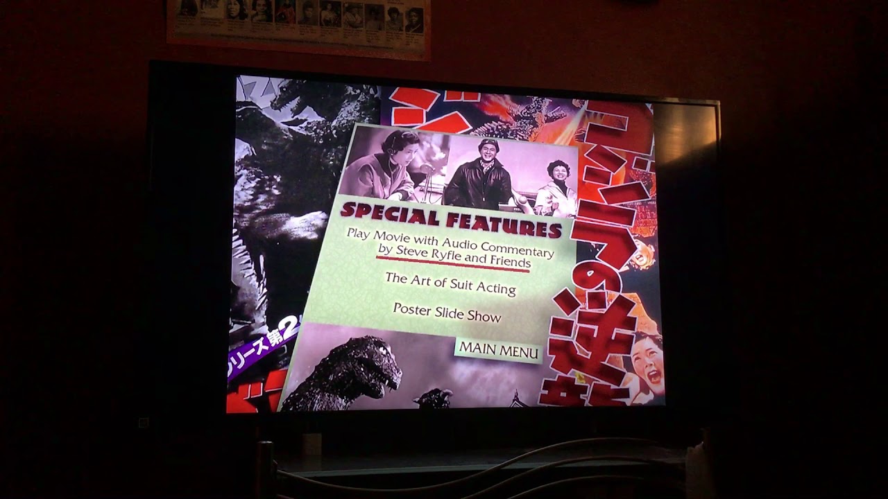 Godzilla Raids Again 2006 DVD Menu Walkthrough - YouTube