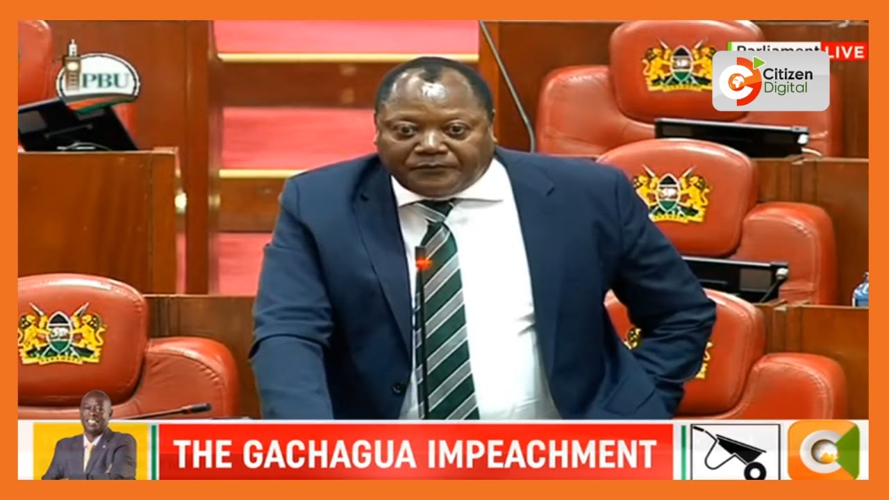 Budalangi MP Raphael Wanjala: Gachagua was sacked as a District Officer ...