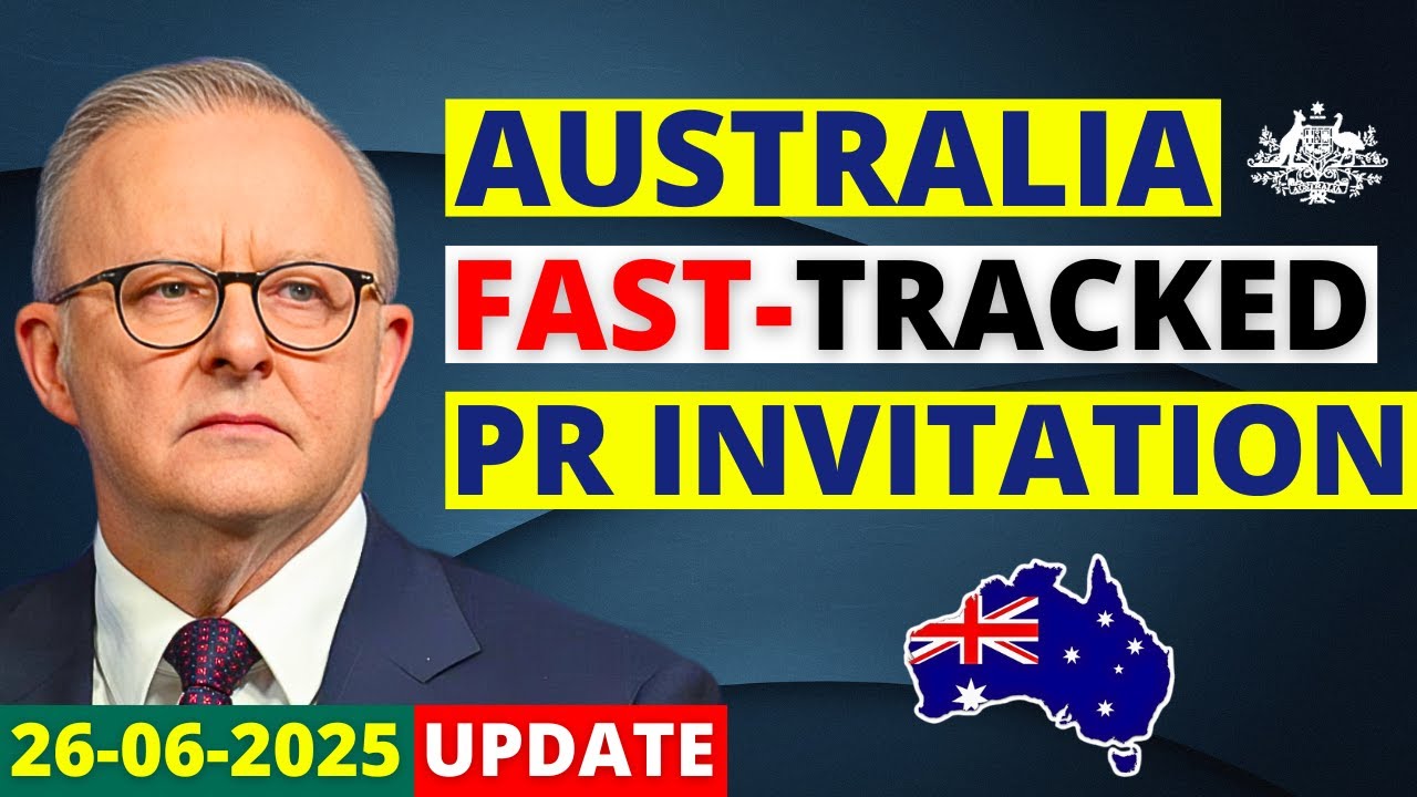 Fast-Tracked PR Invitation in Australia 2025 - YouTube