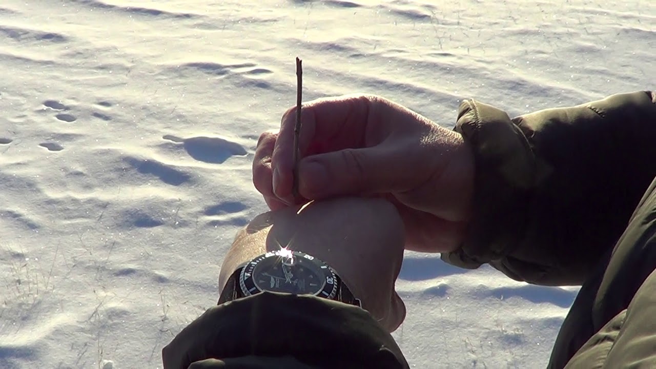 Finding direction with a wrist watch - YouTube