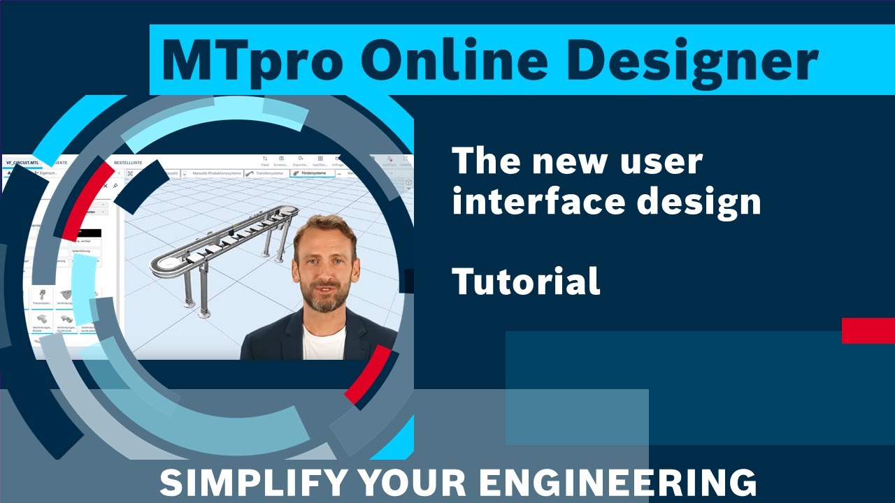 [EN] MTpro Online Designer – The New User Interface Design - YouTube