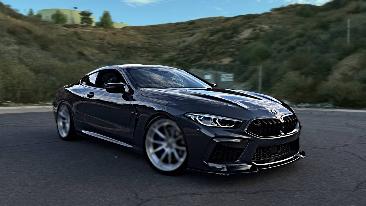 Putting NEW WHEELS ON MY M8 COMP! Then roasting the tires.. - YouTube