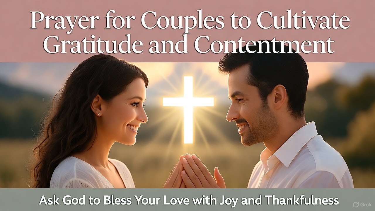 Prayer for Couples to Cultivate Gratitude and Contentment - YouTube