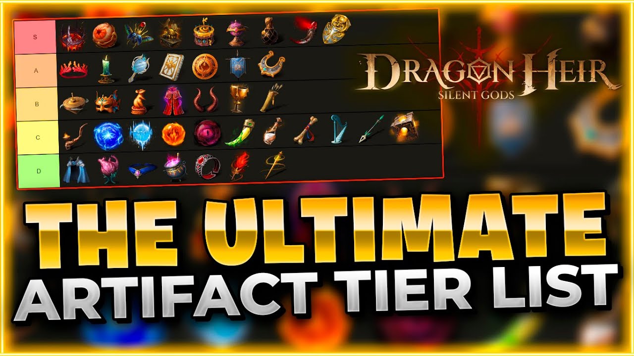DO NOT LEVEL TRASH!! The Ultimate Rare & Epic Artifacts TIER LIST ...