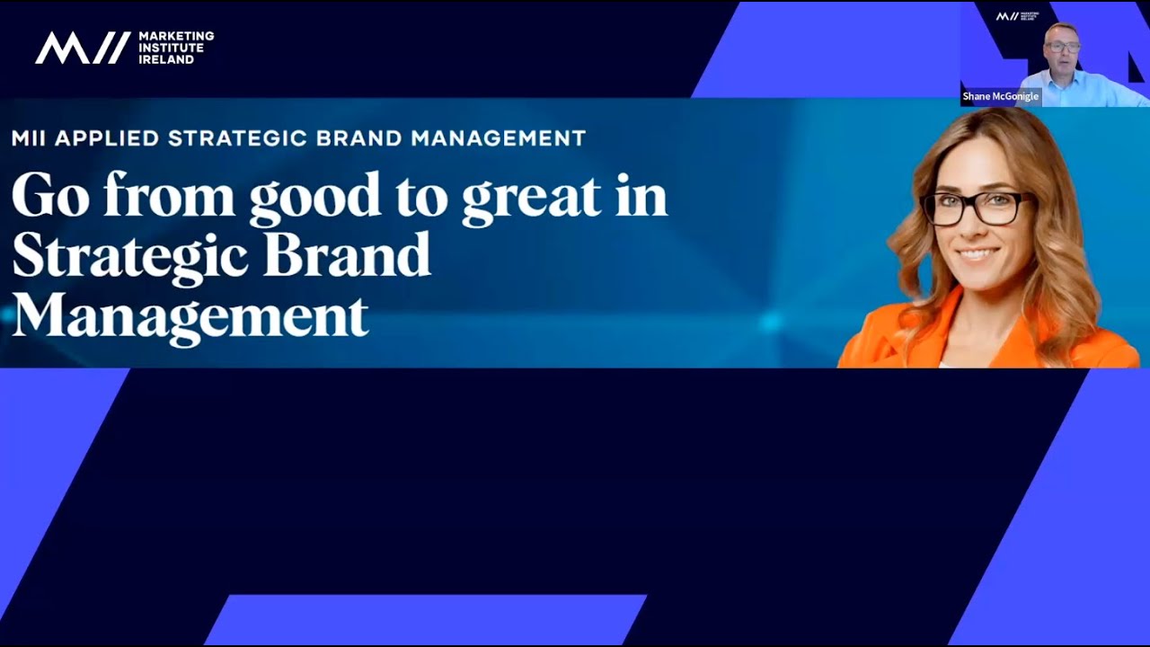 Applied Strategic Brand Management Webinar - YouTube