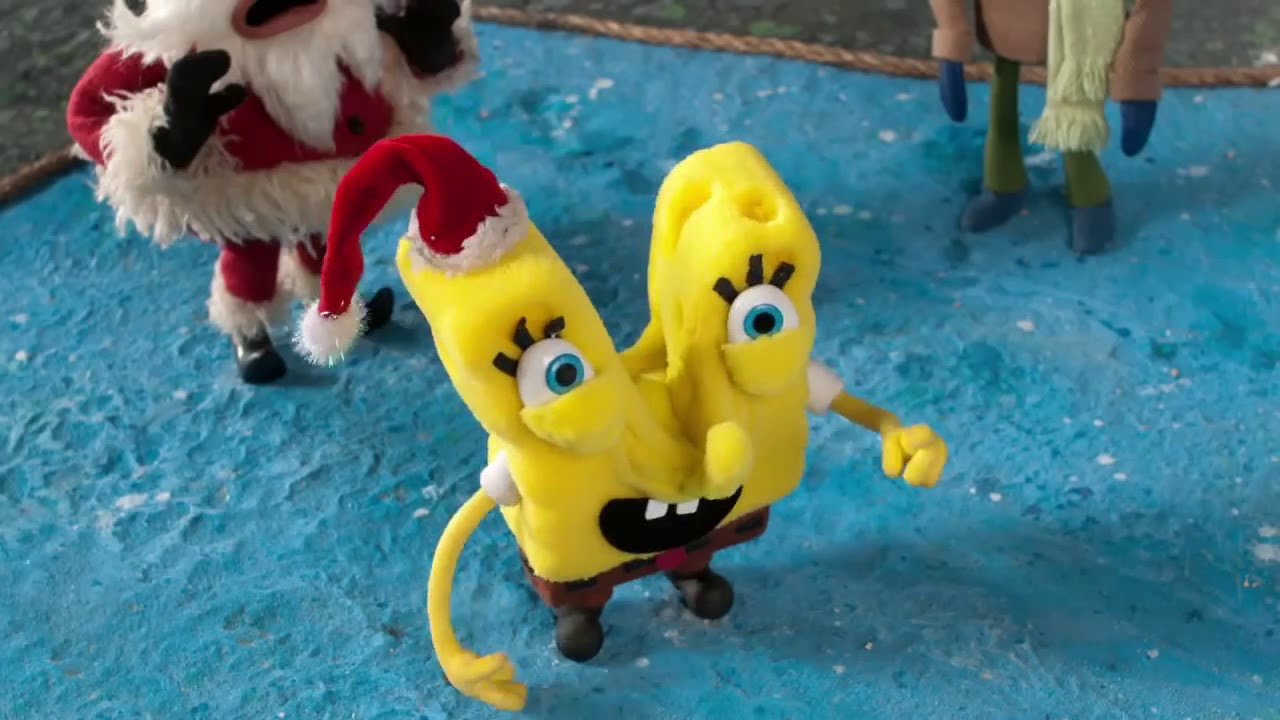 It's a Spongebob Christmas Santa Arrives - YouTube