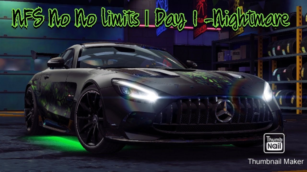 NFS No Limits | Mercedes - AMG GT Black Series | Day 1 - Nightmare ...