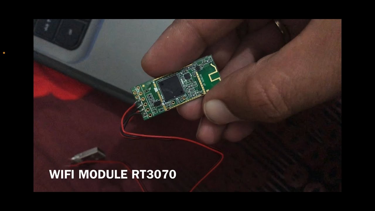 WIFI MODULE HOMEMADE/RT3070 MODULE - YouTube