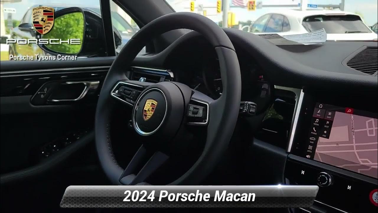 New 2024 Porsche Macan Base, Vienna, VA 24P0016 - YouTube