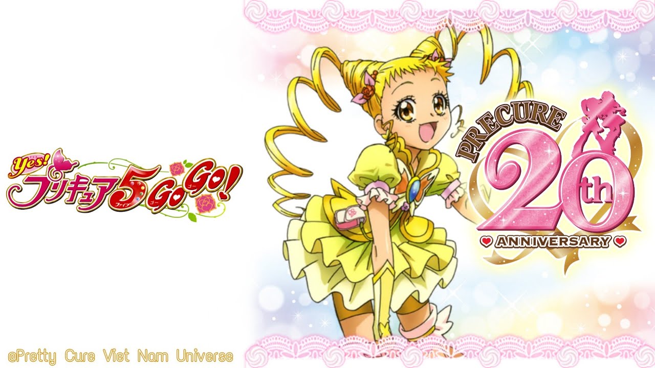 Yes! PreCure 5 GoGo! Transformation - Cure Lemonade 1080p! - YouTube