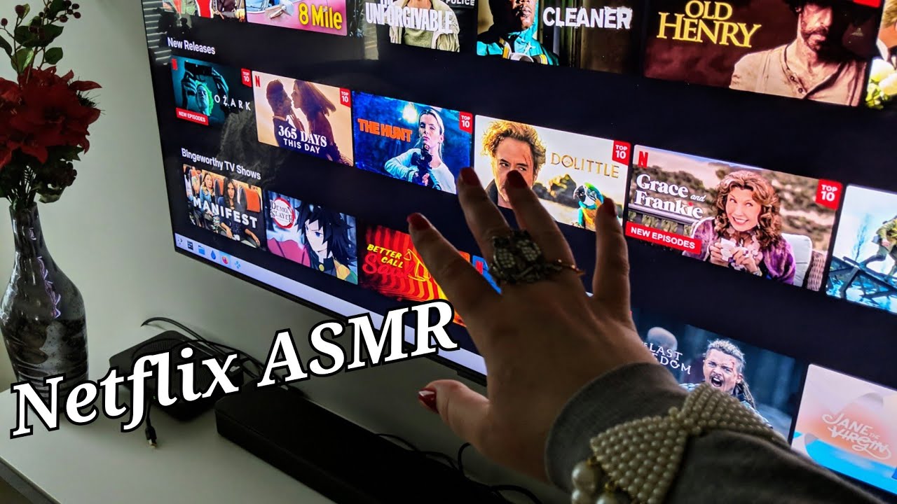 THE BEST ASMR SCREEN TAPPING AND TRACING ASMR NETFLIX - YouTube