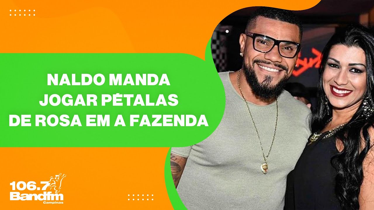 Naldo manda helicóptero com pétalas de rosa em A Fazenda - YouTube