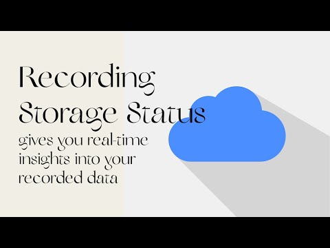 Storage Status on Home screen