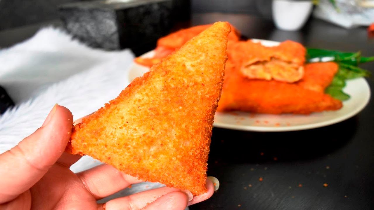 Bread Cone Samosa Recipe by Lively Cooking - YouTube