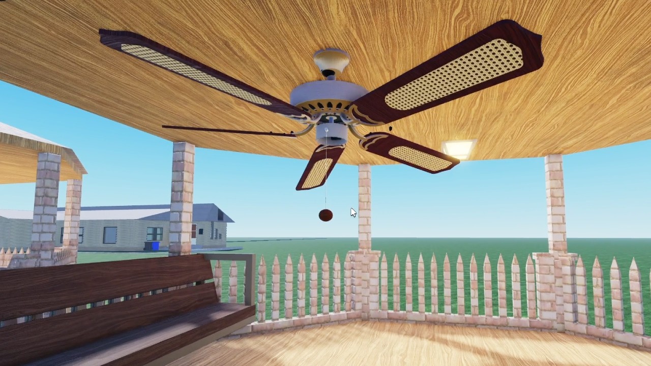All of the SMASHED and Bent Ceiling Fans in Gazebos Running on All ...