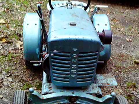 Panzer Garden Tractor - YouTube