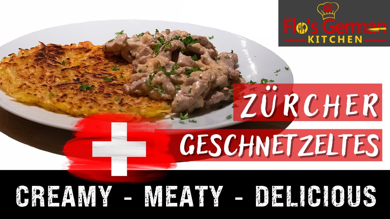 🇨🇭 Creamy Zurich-Style Pork: Swiss Classic with a Twist! 🥩🍷🥔 - YouTube