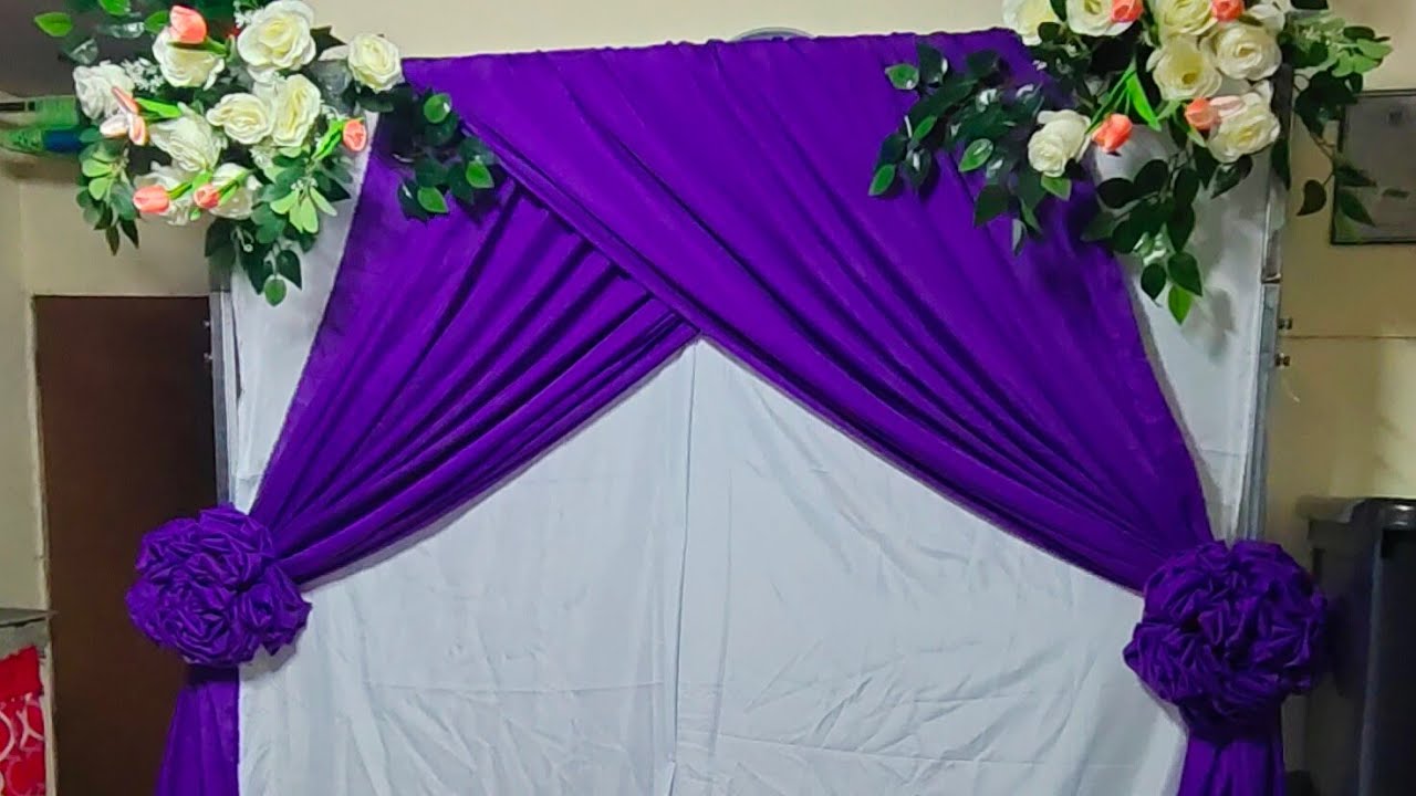 BACKDROP DESIGN IDEAS FOR YOUR OCCASION TABLE SKIRTING TUTORIAL ...