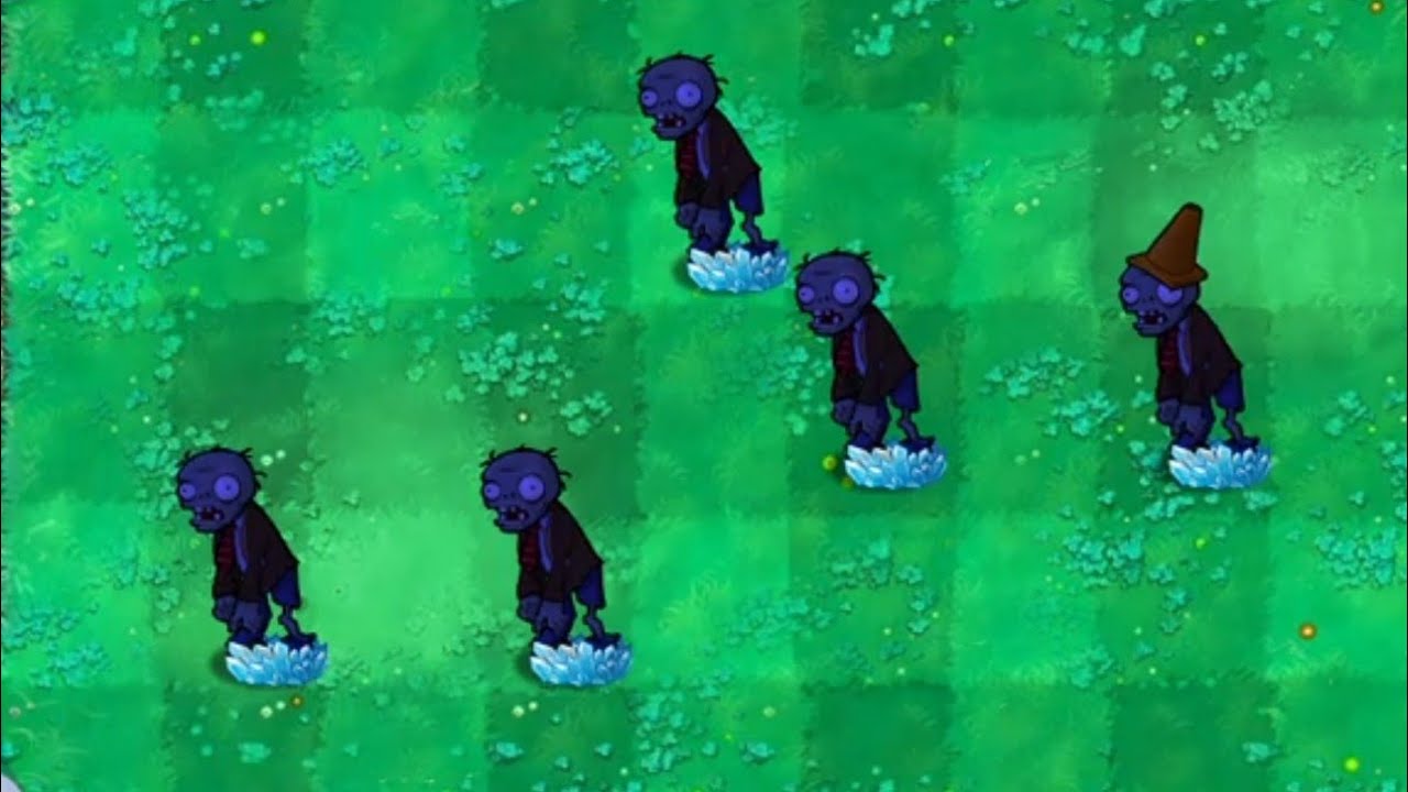 ICE LEVEL | PLANTS VS ZOMBIES DLC MOD - YouTube