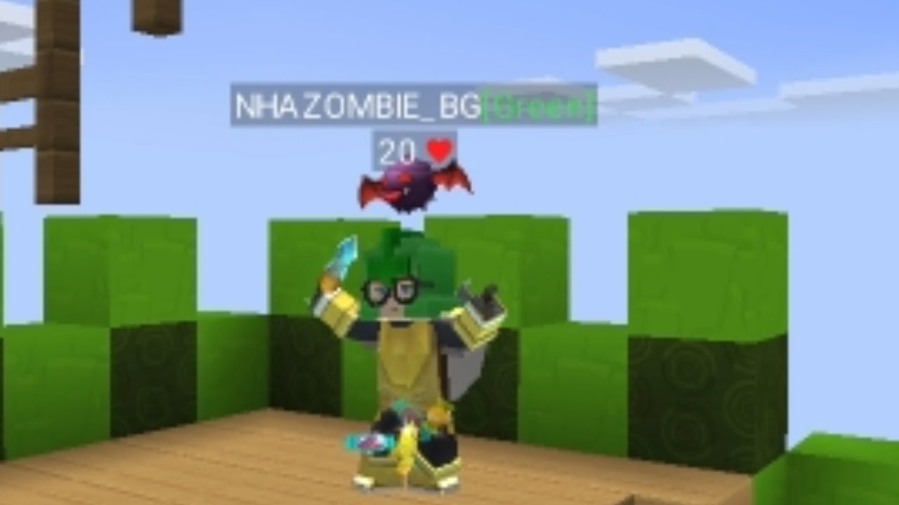 Blockman go bedwars diamond carrot sword - YouTube