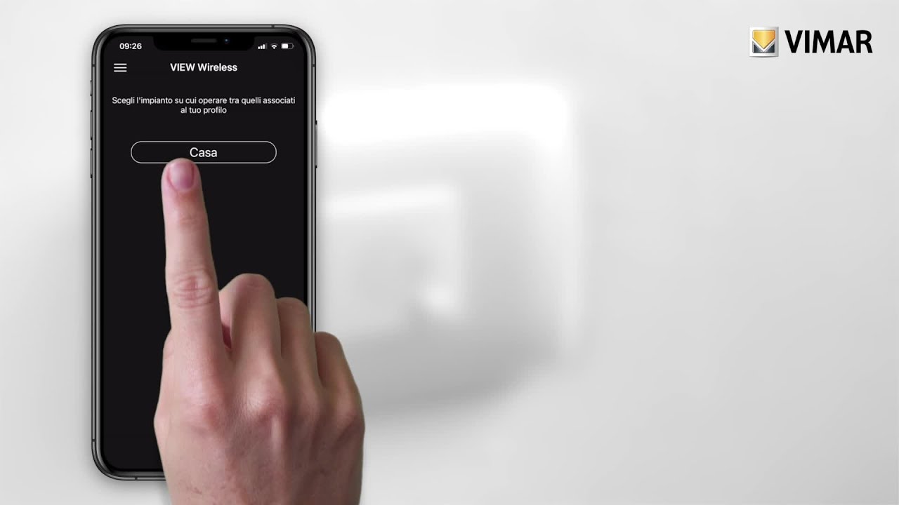 App View Wireless e controllo accessi connesso by Vimar - YouTube