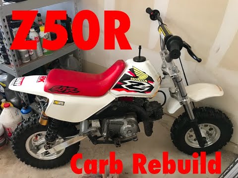 Honda Z50R Carb Rebuild - Ready for summer - YouTube