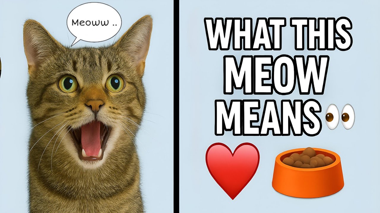 8 SOUNDS Cats Make and WHAT They MEAN - YouTube