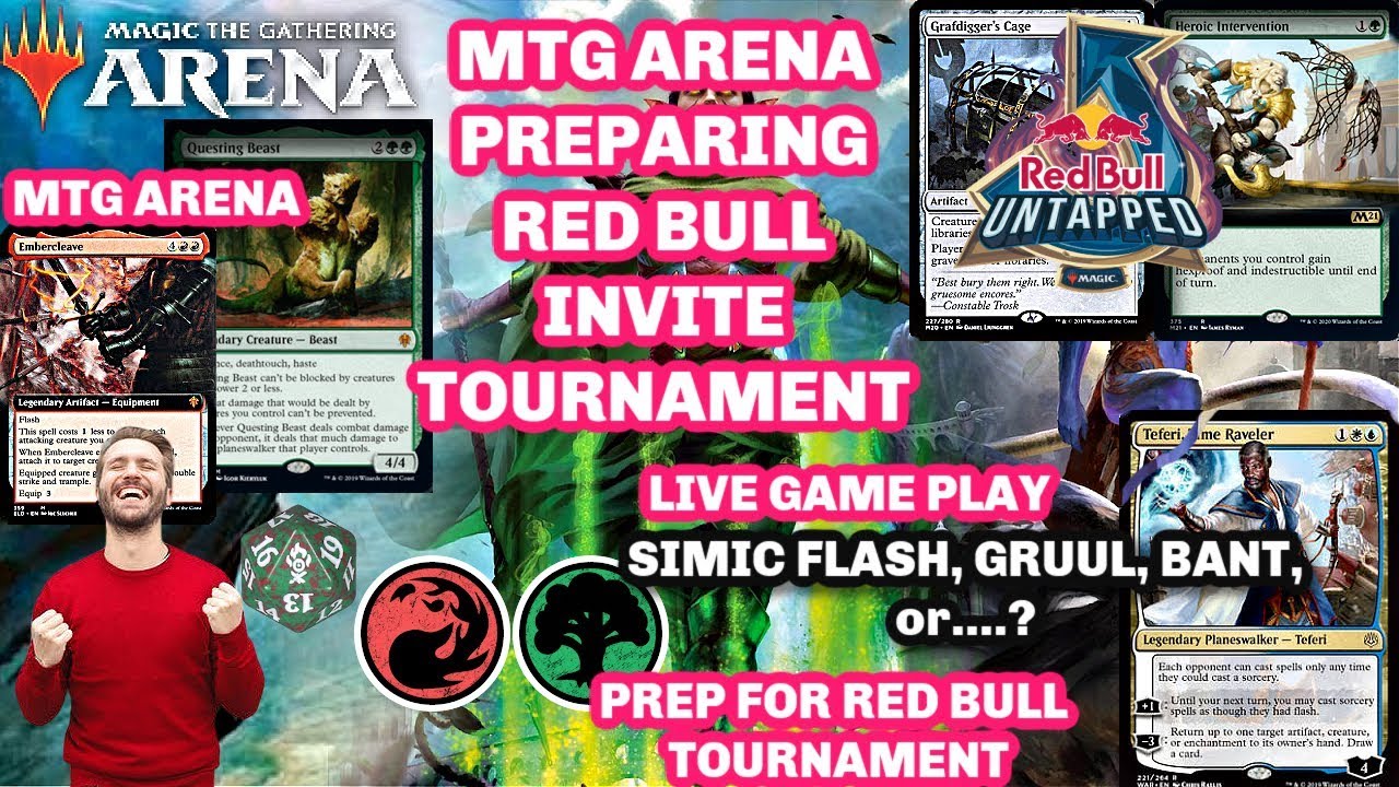 MTG ARENA GRUUL Red Bull TOURNAMENT LIVE GAMEPLAY 5-1 Start | Top 8 ...