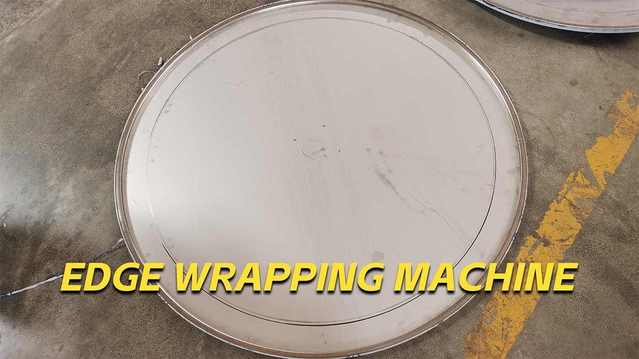性能强大，稳定可靠的包边机Powerful, stable and reliable edge wrapping machine - YouTube