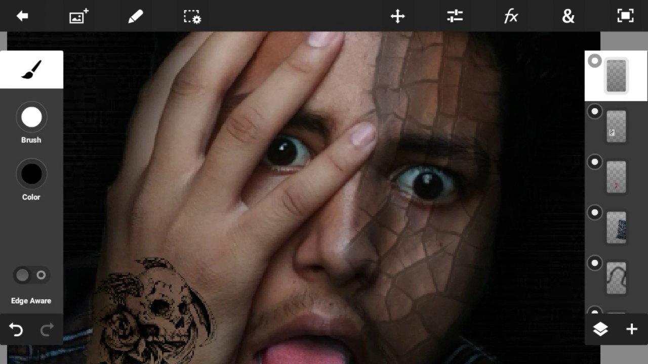 PS touch snake concept photo manipulation tutorial 2020|PS touch ...