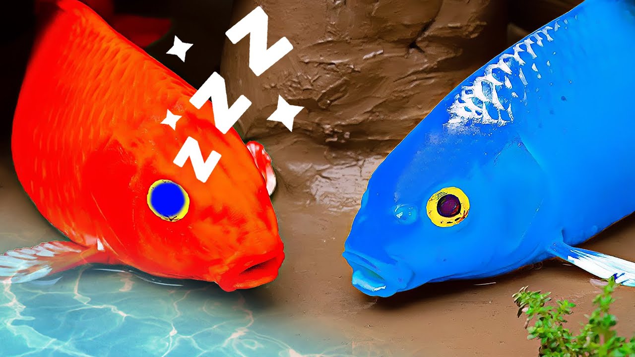 Hot And Cold Koi Fish Hunt Eel Fire vs Ice Satisfying Catfish Colorful ...