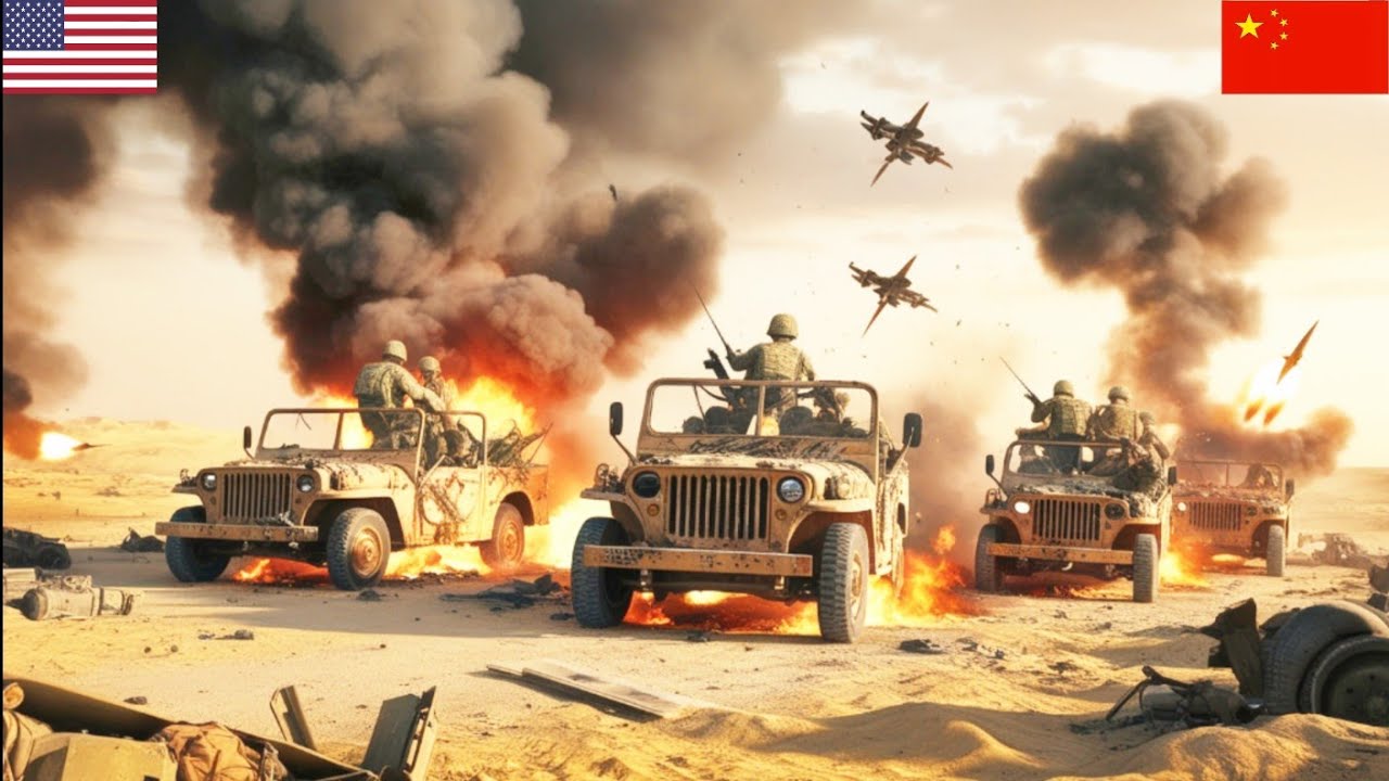 SCARY SITUATION! Elite Chinese Army Troops Annihilated by US-Taiwan ...
