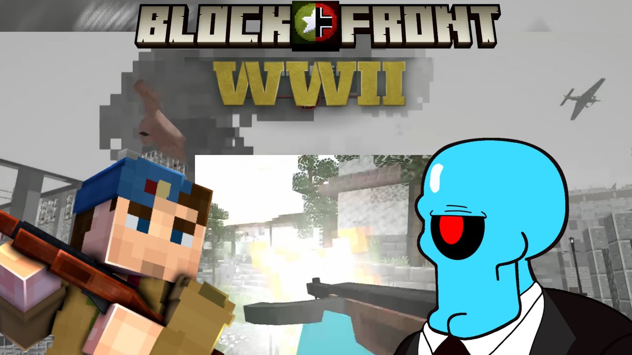 Minecraft but it's in World War 2| I played BlockFront mod and this is ...