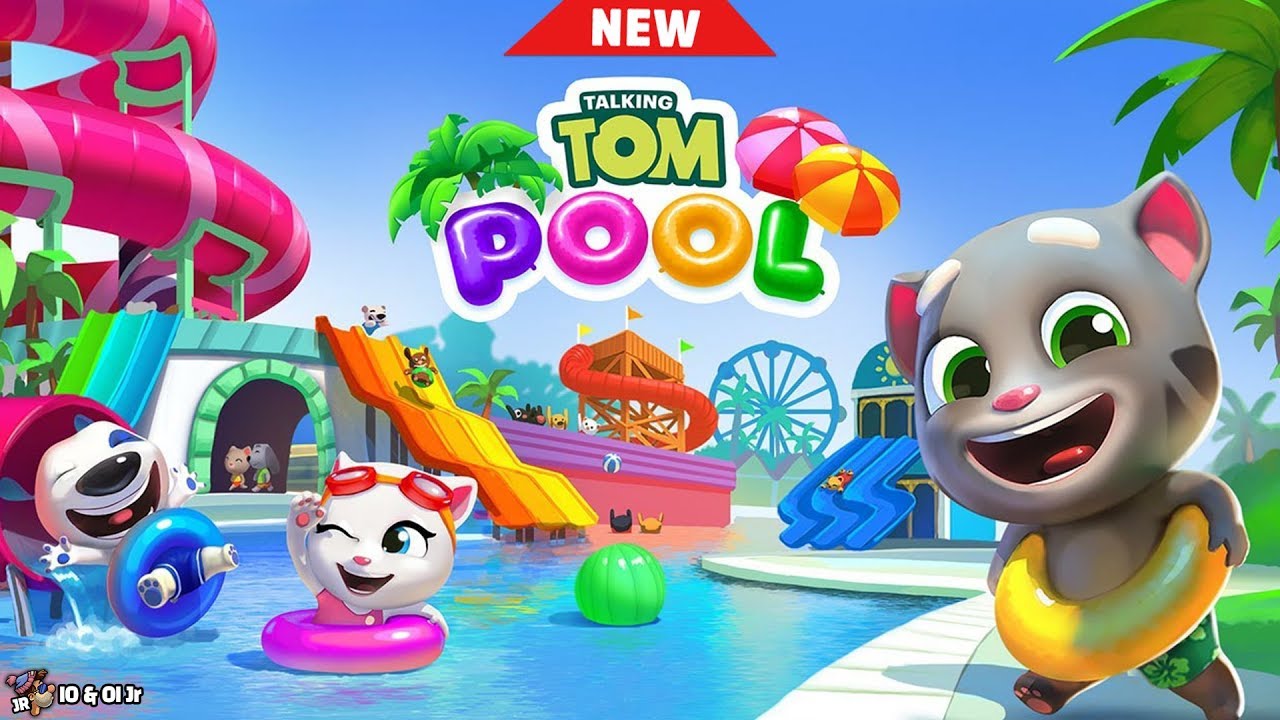Talking Tom Pool - New Update & Levels 520 521 522 523 524 525 ...