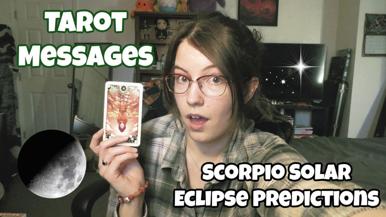 Scorpio Solar Eclipse 2022 Tarot + Oracle Messages & Predictions - YouTube