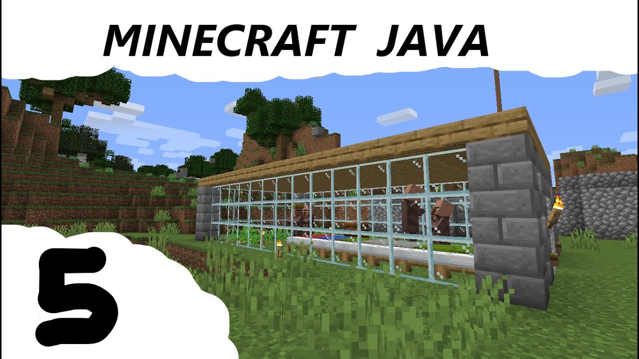 Minecraft java let's play i make villager brider farm Episode 5 - YouTube