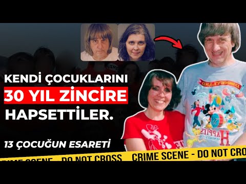 13 Çocuğun Zincirle Yaşamı | Turpin Ailesi Vakası | DEDEKTİF VAKALARI