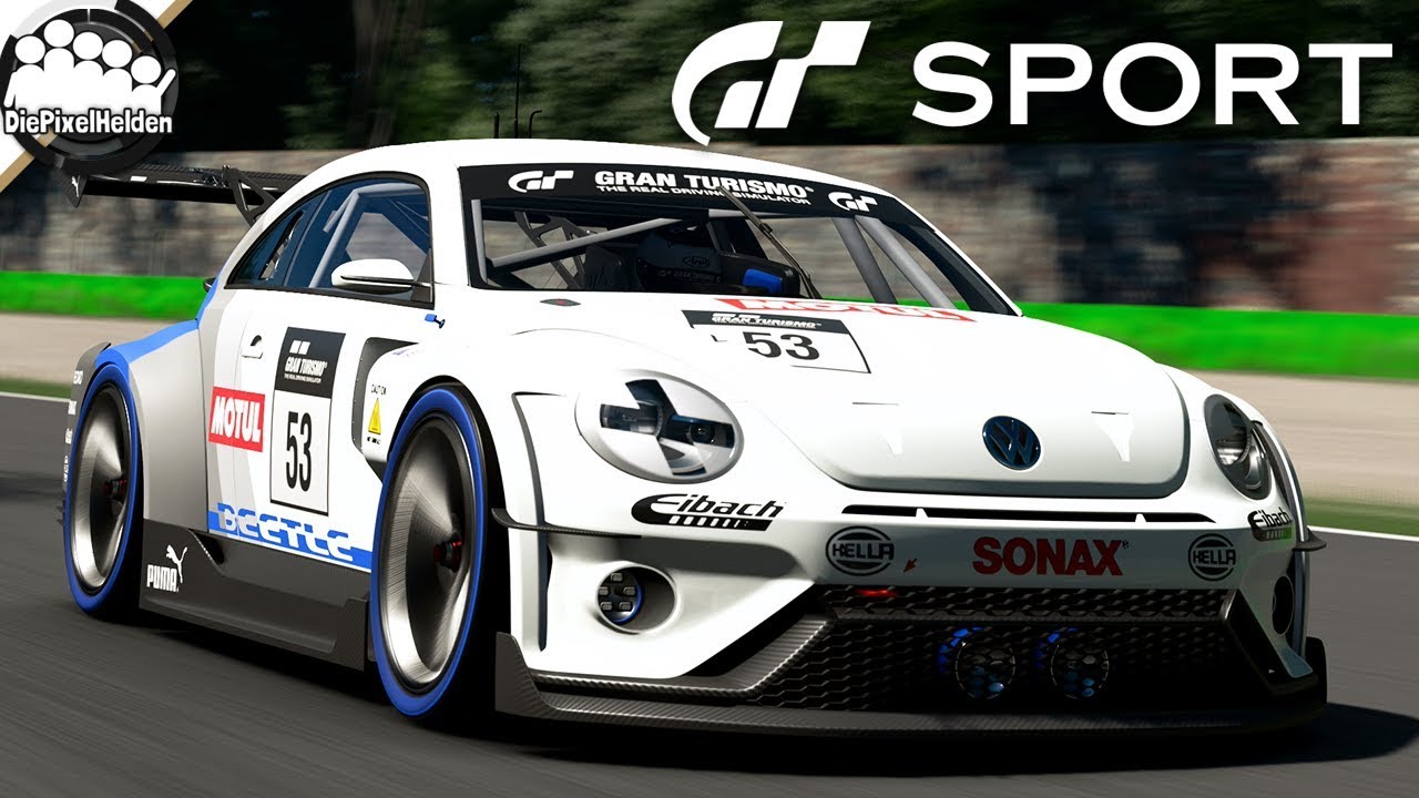 GRAN TURISMO SPORT - Volkswagen Beetle Gr. 3 @ Monza - Let's Play GT ...
