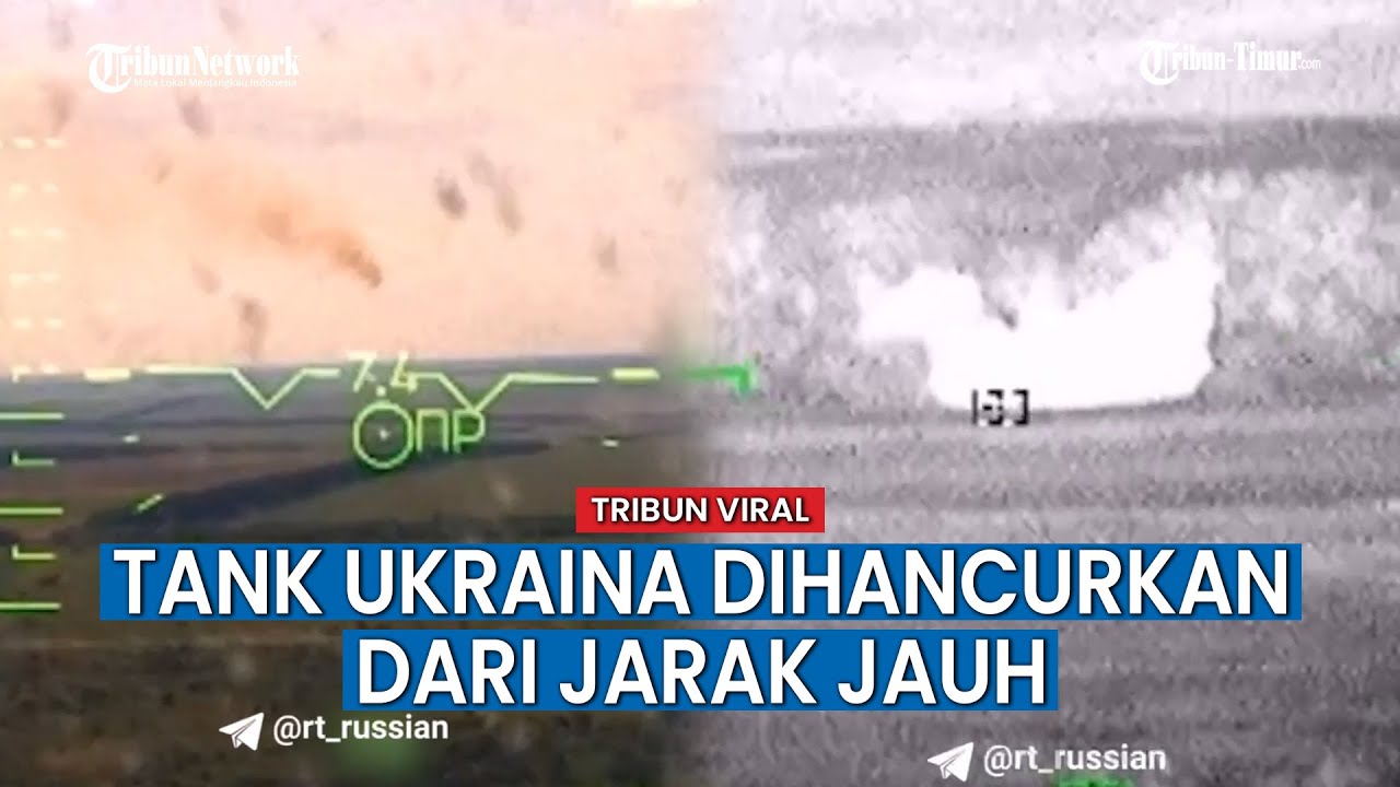 Peluru Kendali dari Helikopter Ka-52 Hancurkan Tank Ukraina dari Jarak ...