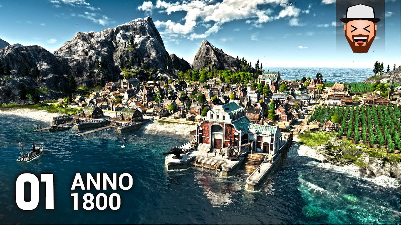 Anno 1800 #1 | Estamos de Volta! | Gameplay pt br - YouTube