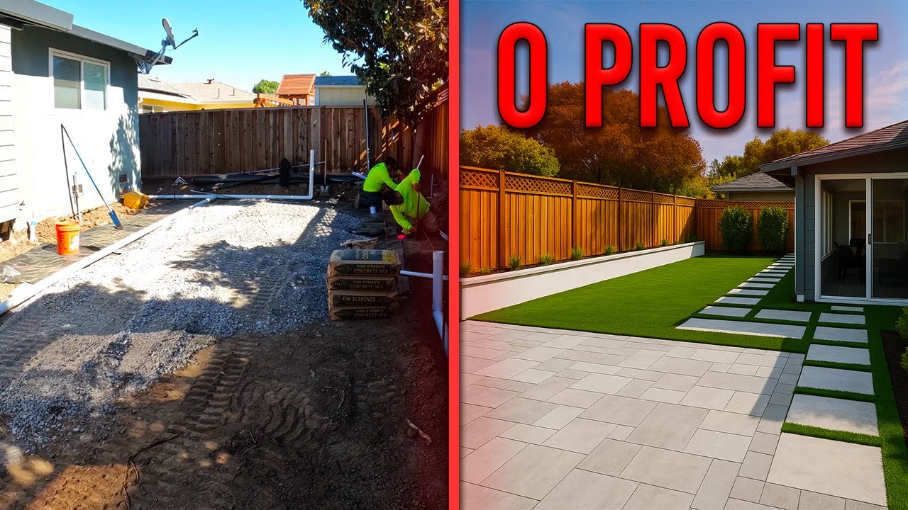 This Landscaping Job Was a Complete Disaster for Me - YouTube