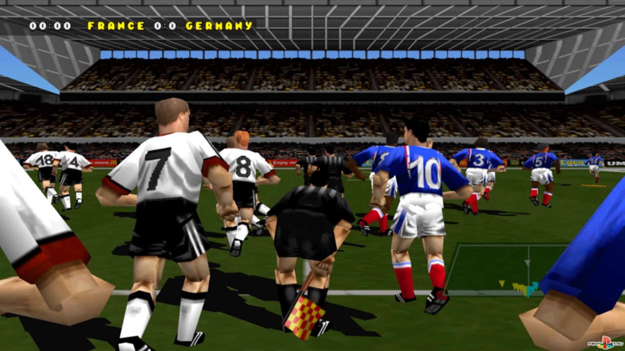 (PSX) Actua Soccer 2 (SLES-00021) GamePlay - YouTube