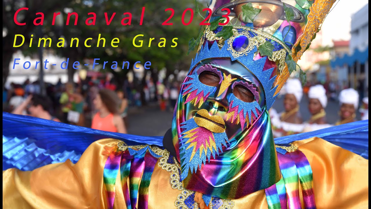 Carnaval 2023, Dimanche Gras (1) Fort-de-France. - YouTube
