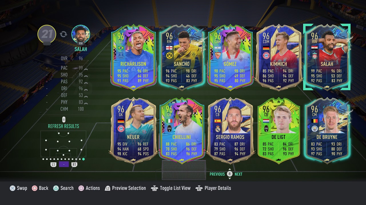 FIFA 21 End Game Team - YouTube