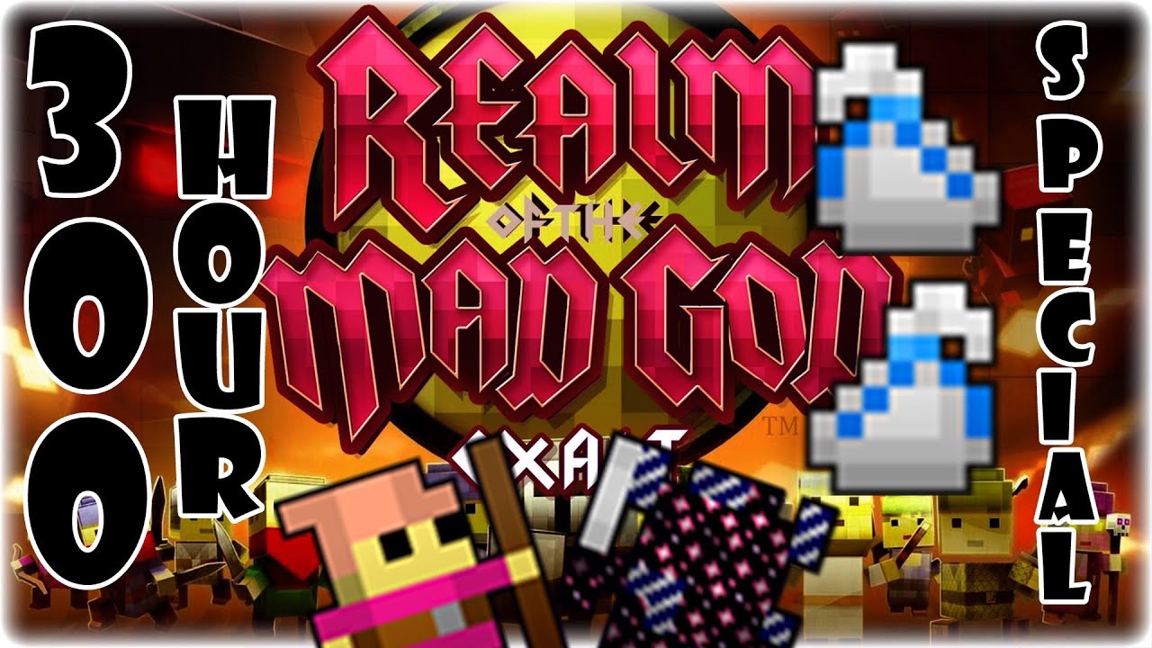 300HR SPECIAL, WHITE BAGS, VAULT TOUR, WIZ MAXING | ROTMG EXALT | REALM ...